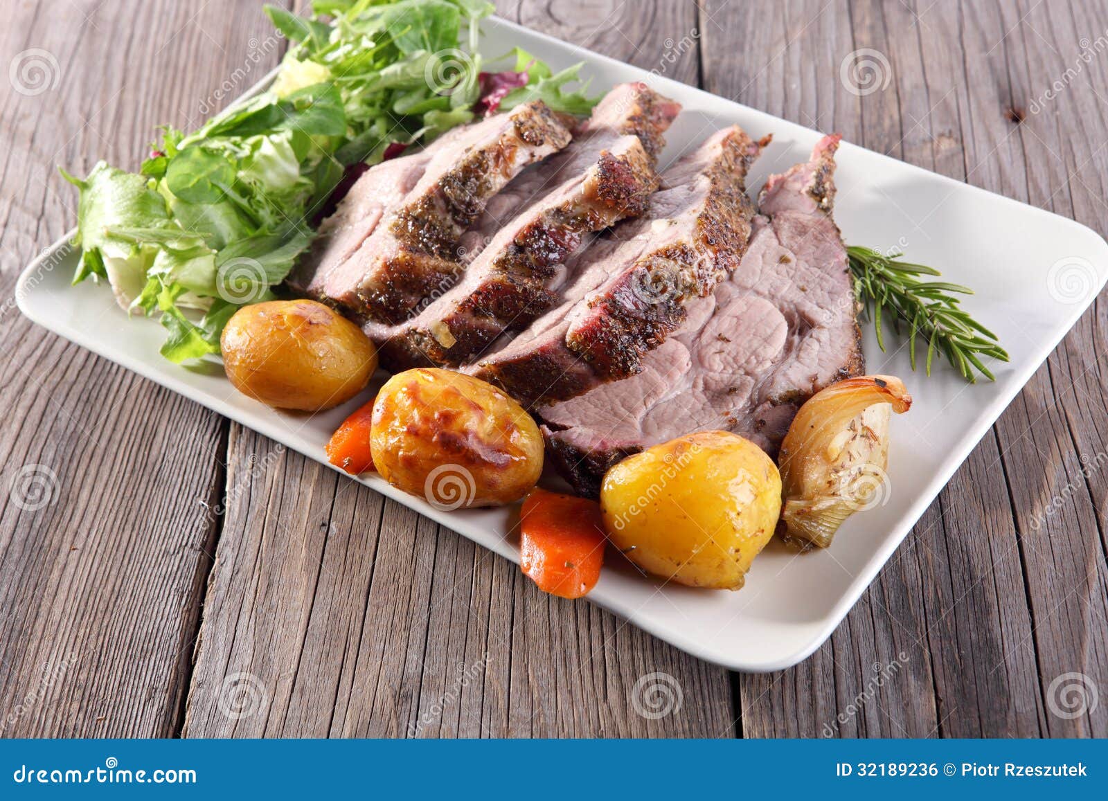 Roast pork neck stock photo. Image of cuisine, sliced - 32189236