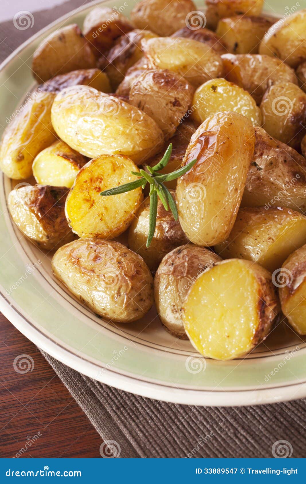 Roast Potatoes stock image. Image of dinner, lunch, vegetable - 33889547