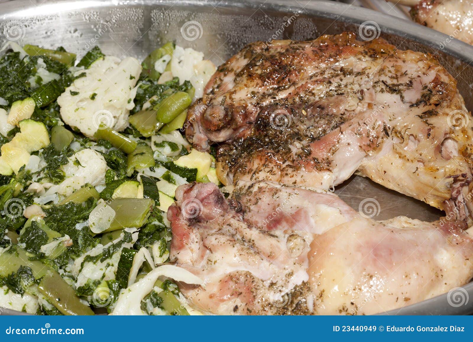 Roast rabbit stock image. Image of roast, garlic, rabbit - 23440949