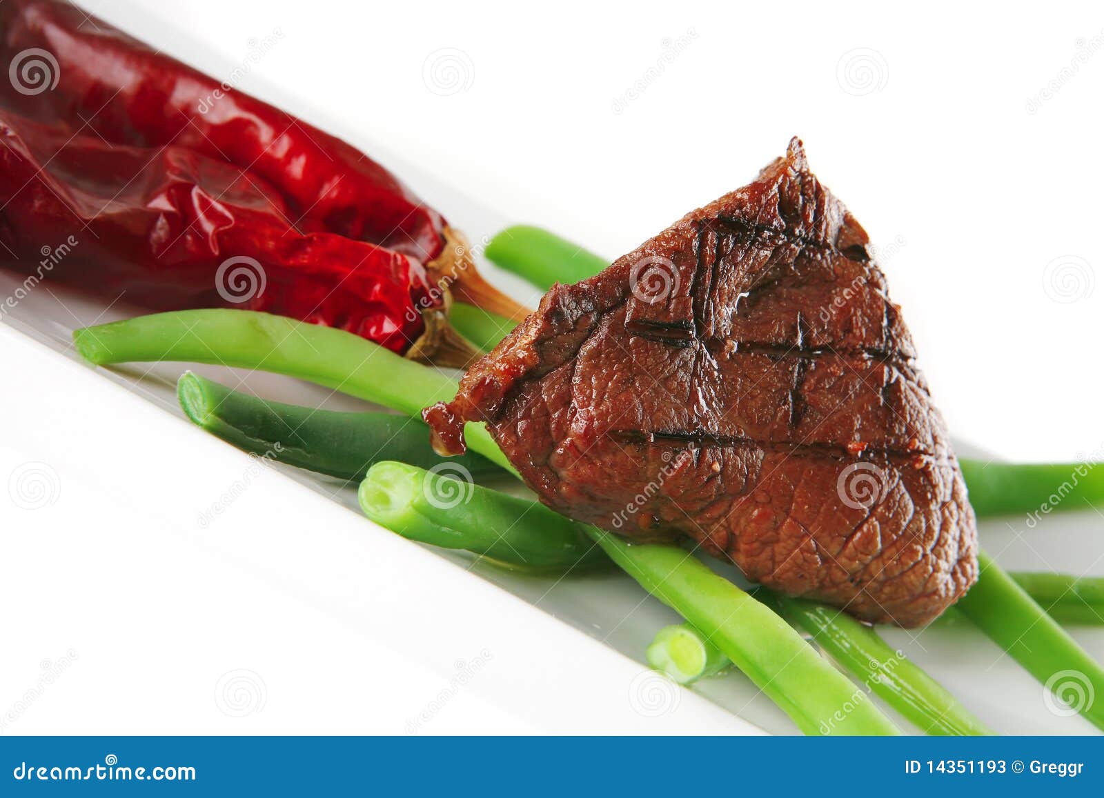 Roast Veal Fillet on a Plate Stock Image - Image of grid, fillet: 14351193