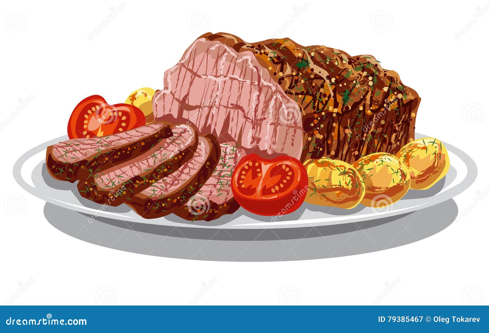 Roastbeef Cartoons, Illustrations & Vector Stock Images - 225 Pictures ...