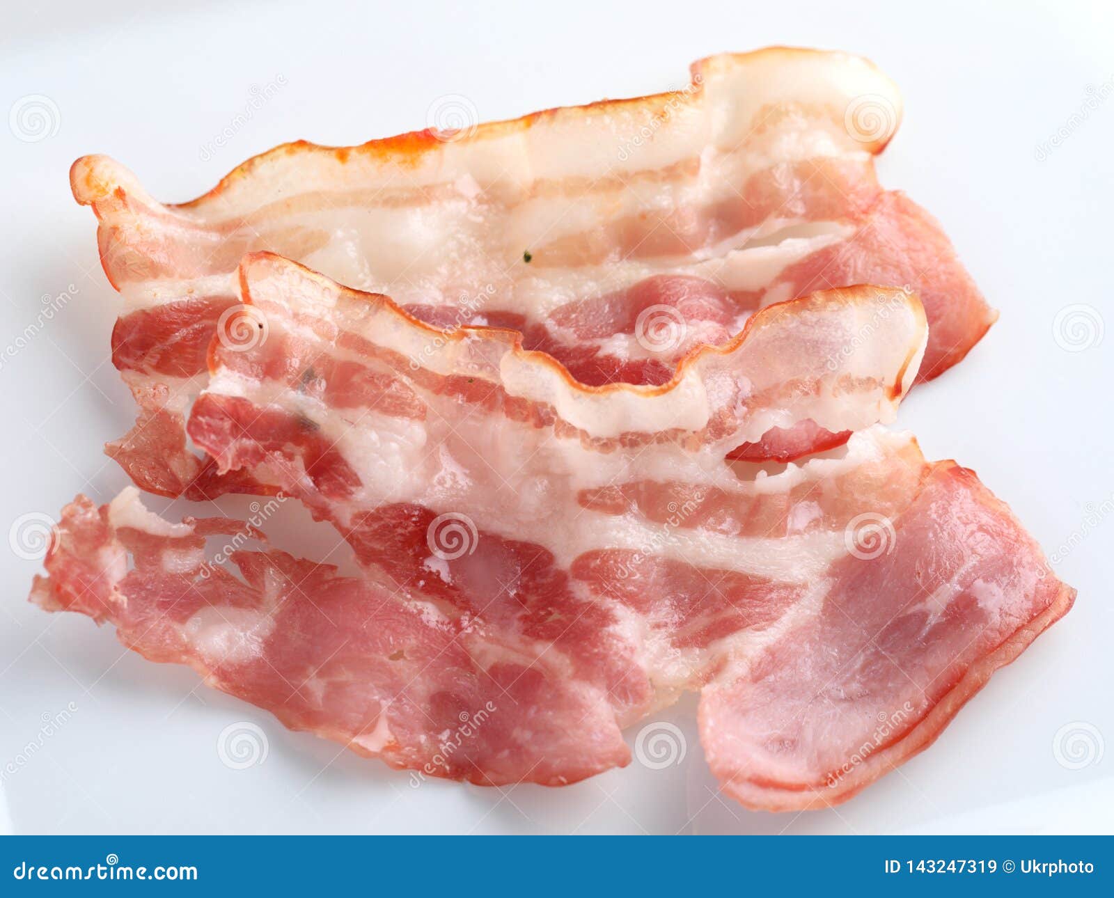 Roasted bacon stock image. Image of background, sliced - 143247319
