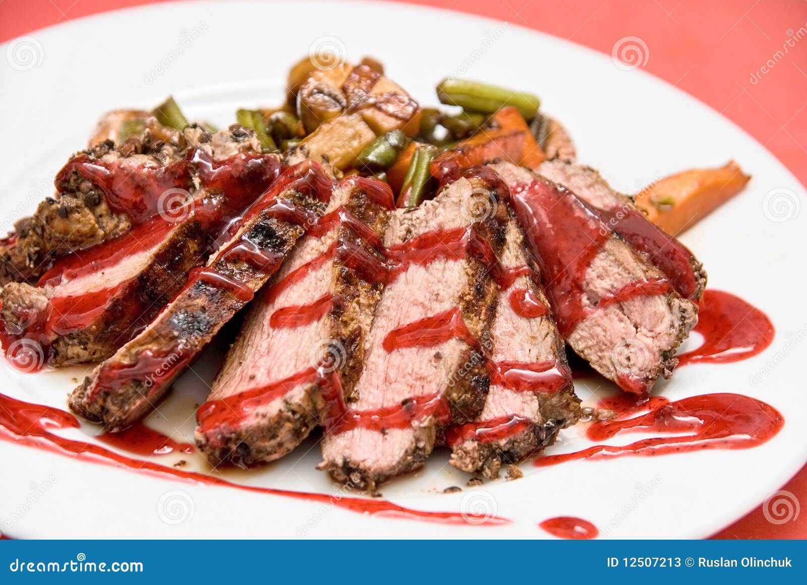 Roasted Beef stock image. Image of colorful, dish, meal - 12507213