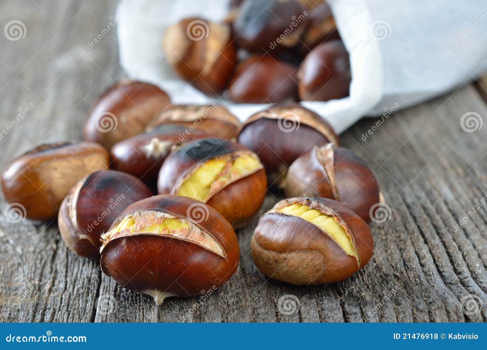 Roasted chestnuts stock photo. Image of fresh, nutty - 21476918