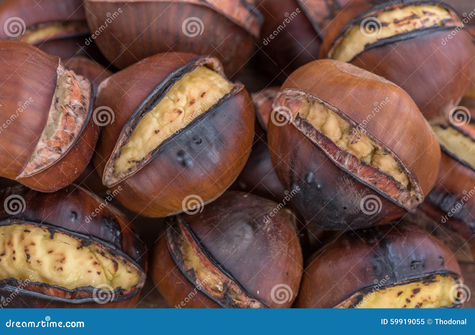Roasted chestnuts stock image. Image of tasty, snack - 59919055