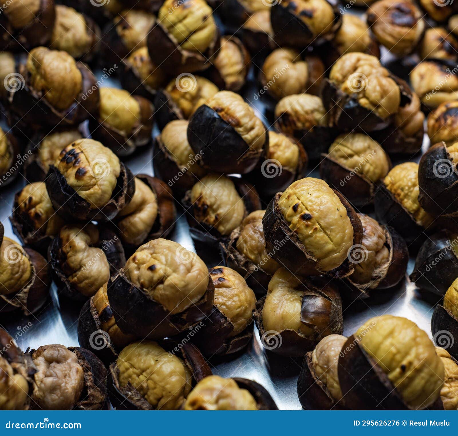 Roasted Chestnuts from Turkey. Stock Photo - Image of fruit, shell ...