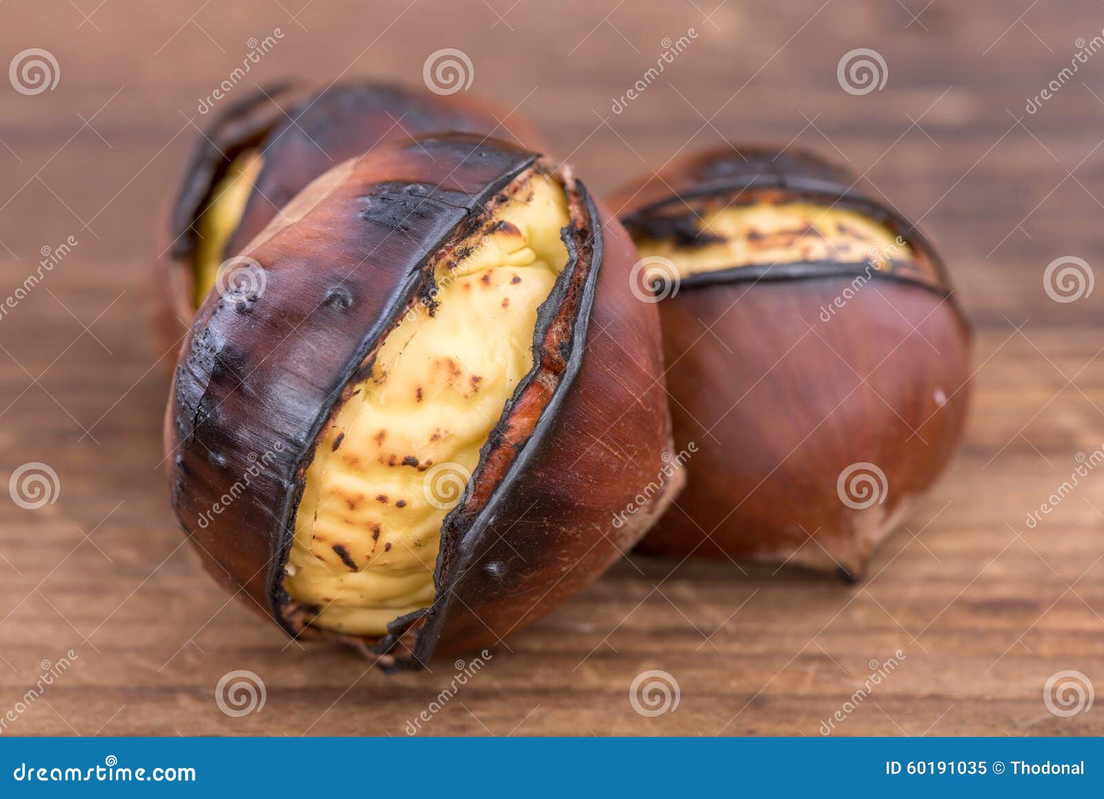 Roasted chestnuts stock image. Image of fruit, brown - 60191035