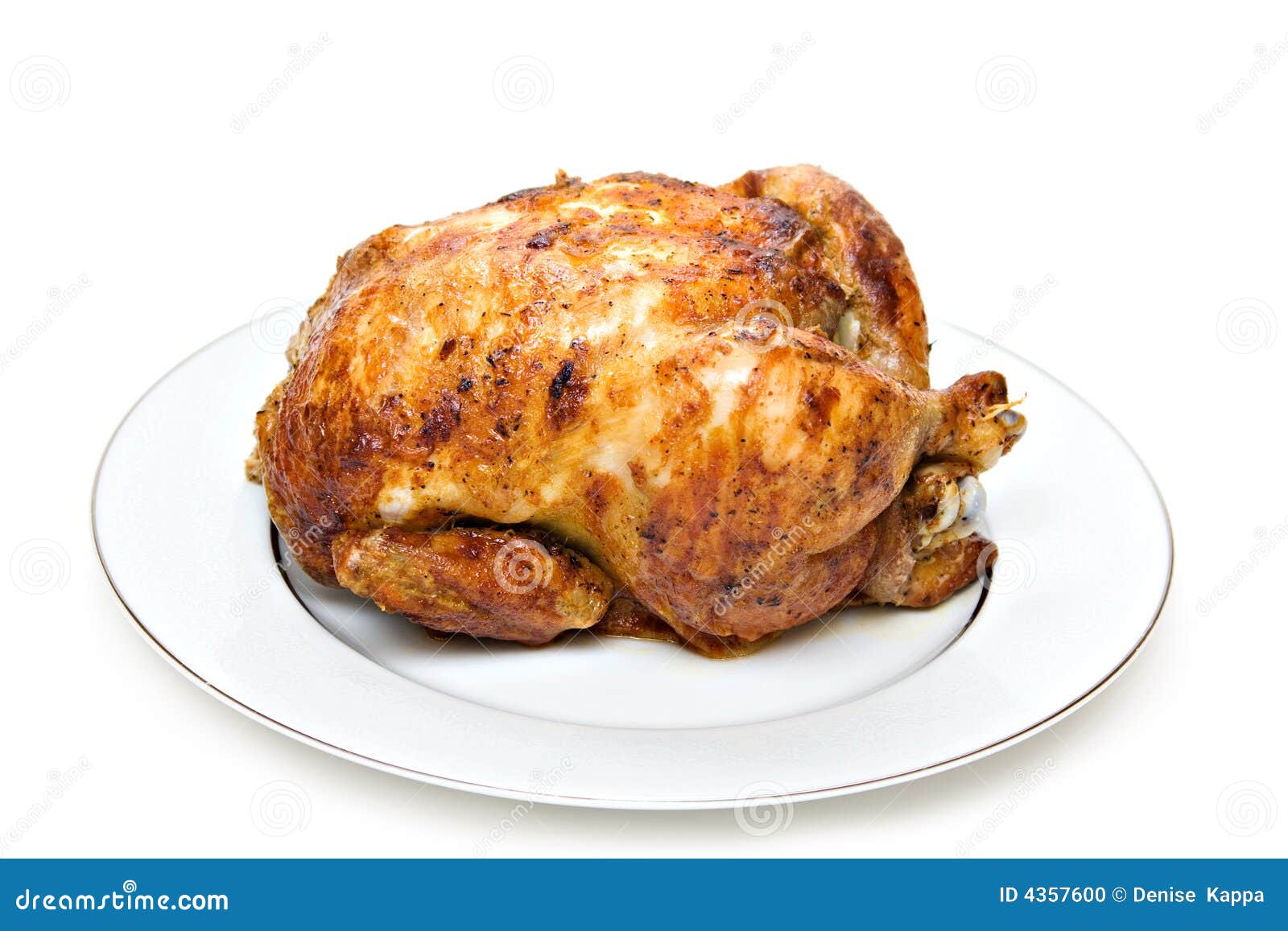 Roasted Chicken stock photo. Image of roasted, lean, meat - 4357600