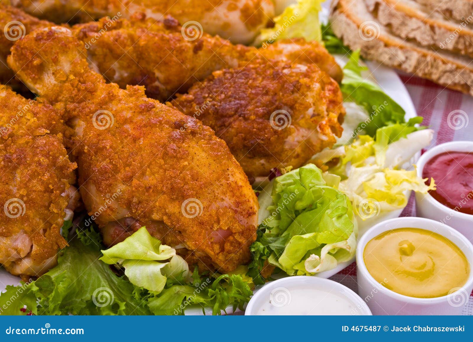 Roasted chicken stock image. Image of meal, chilly, dieting - 4675487