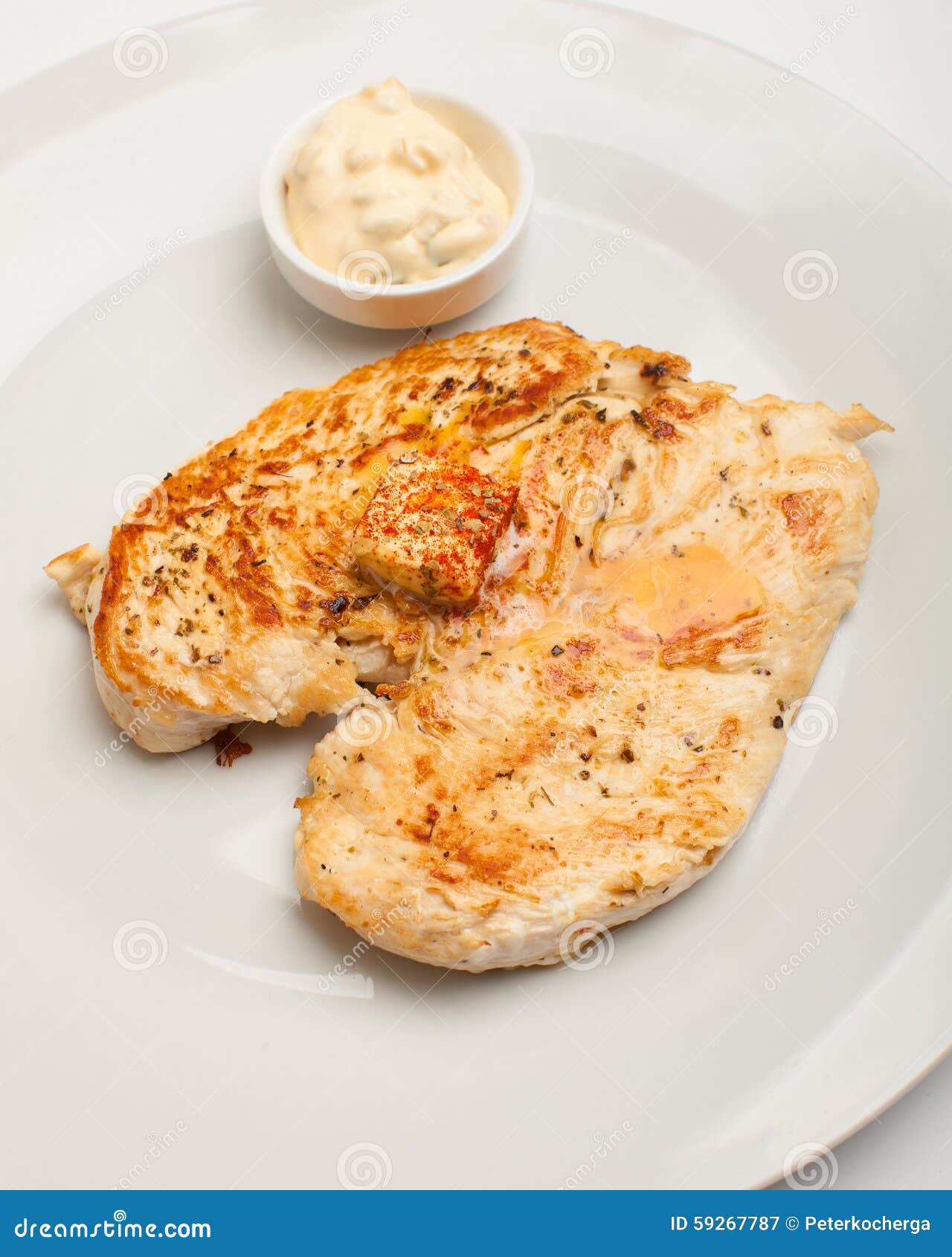 The roasted chicken stock image. Image of appetizing - 59267787