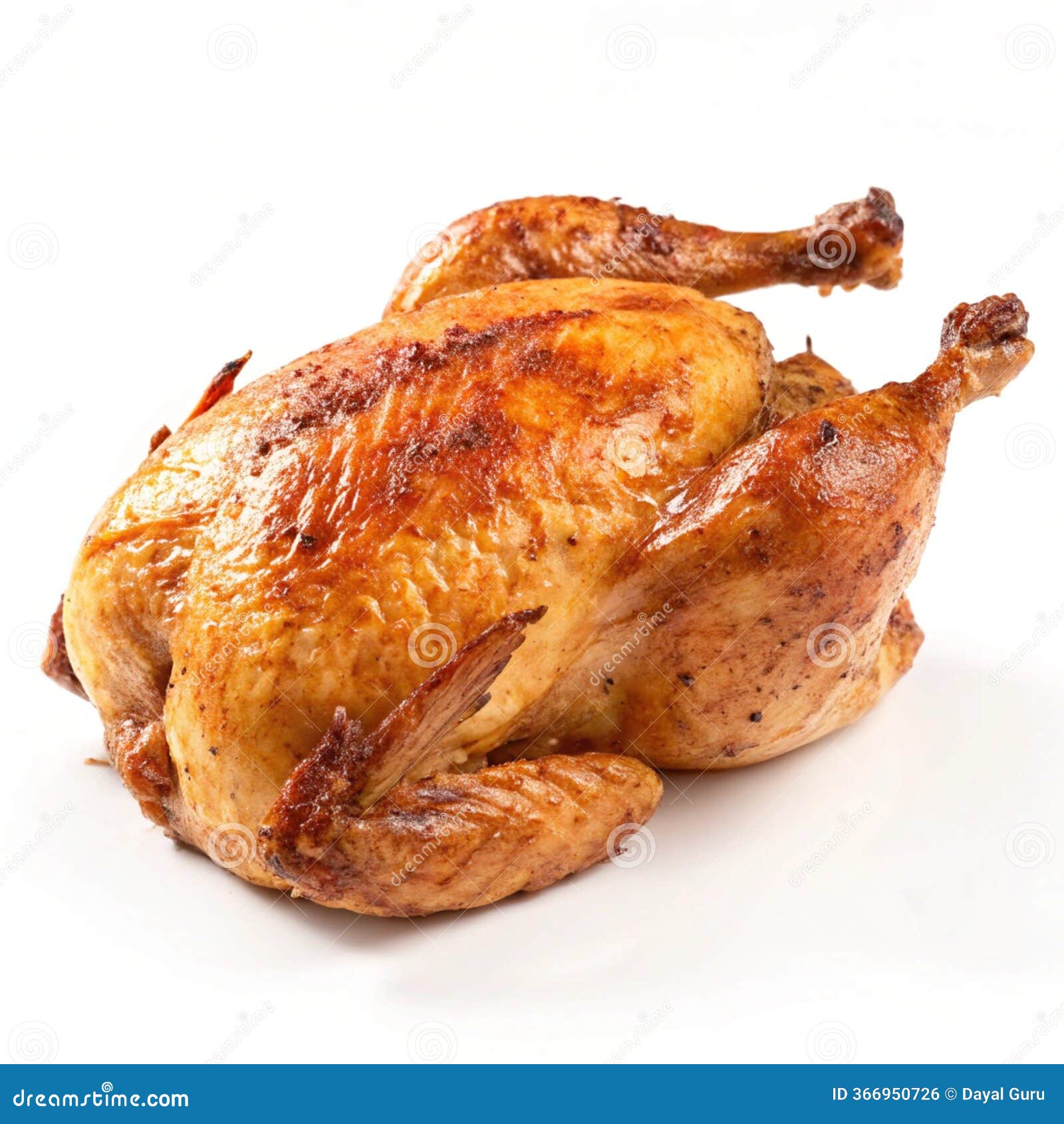 Chicken Front View Vector Animal Illustration. Rooster Farm Cartoon ...