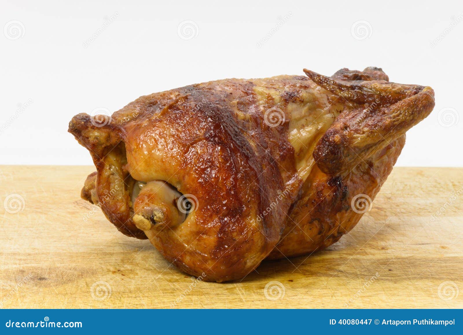 Roasted chicken stock image. Image of grilled, baked - 40080447