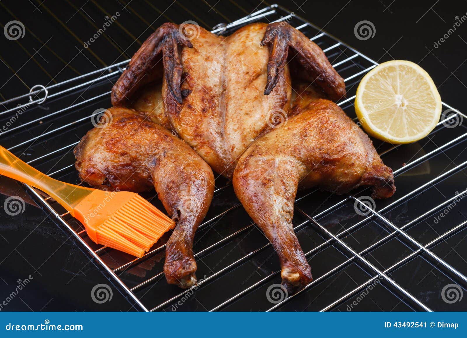 Roasted chicken stock image. Image of healthy, white - 43492541
