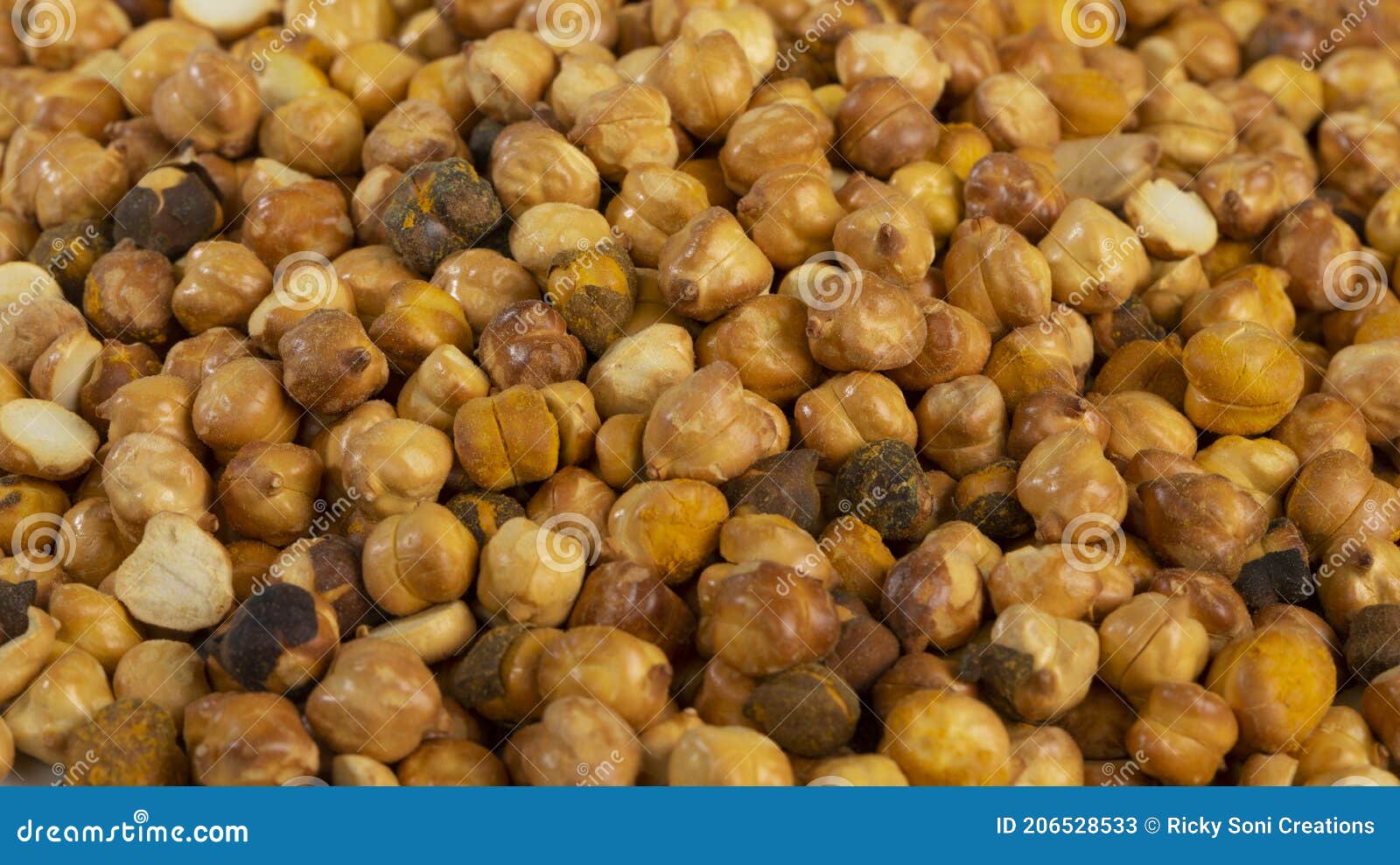 Roasted Chickpea or Dry Gram Stock Image - Image of cover, desi: 206528533