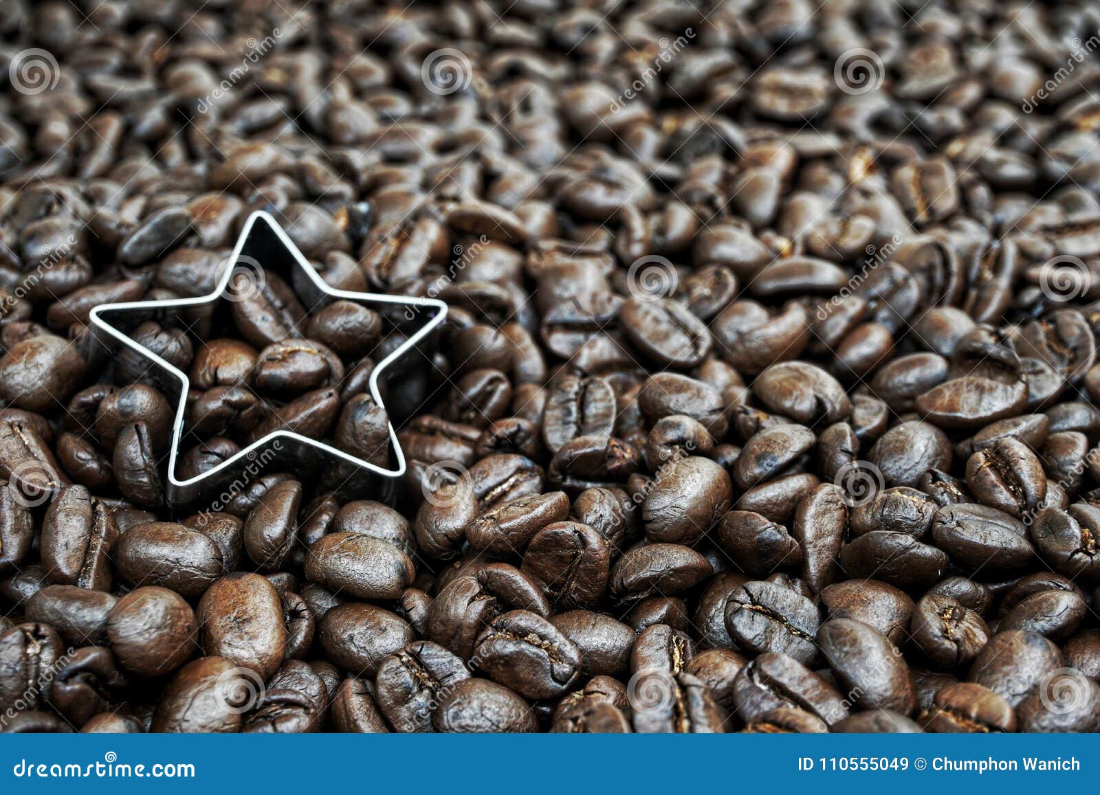 Roasted coffee stock image. Image of coffee, roasted - 110555049