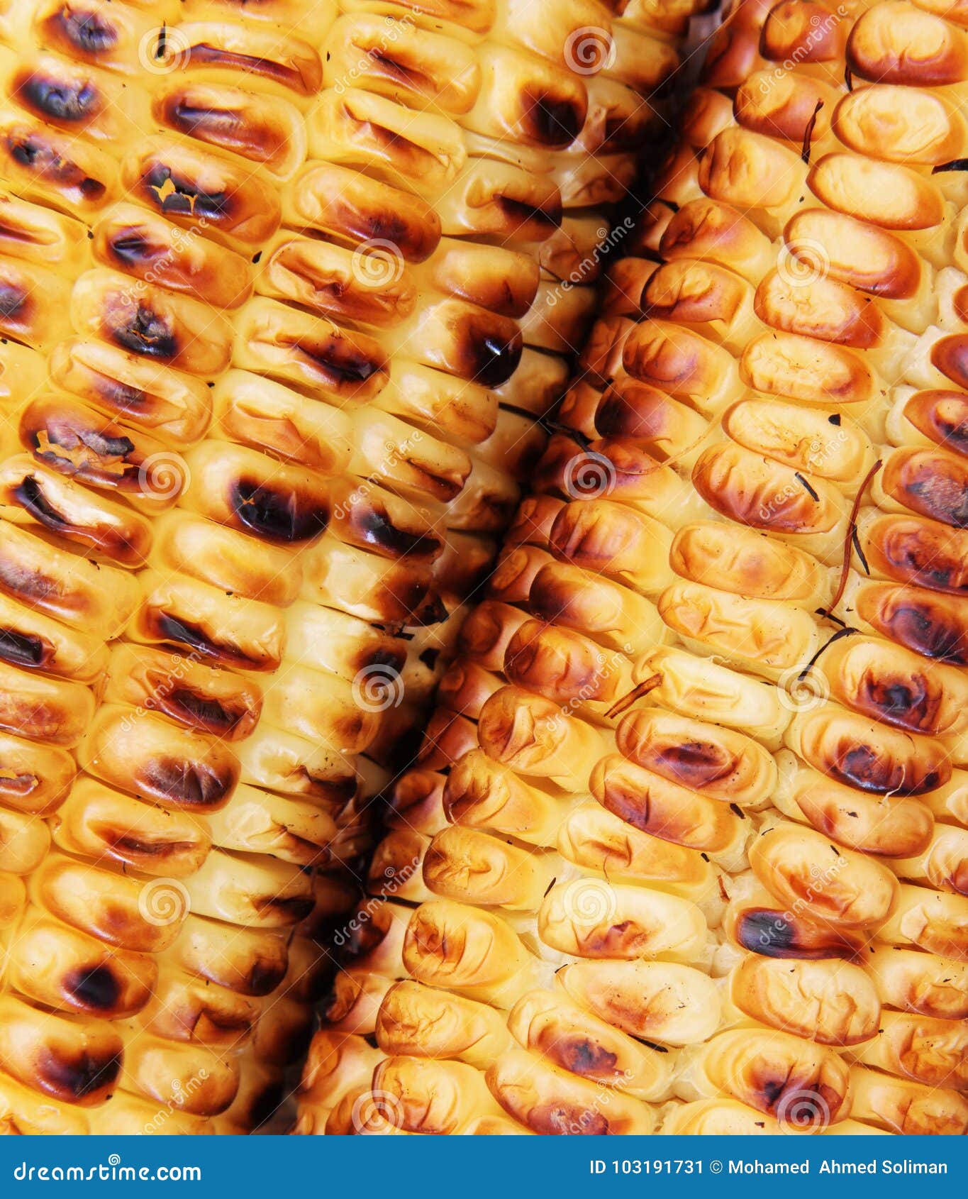 Roasted corn wallpaper stock image. Image of kernels - 103191731