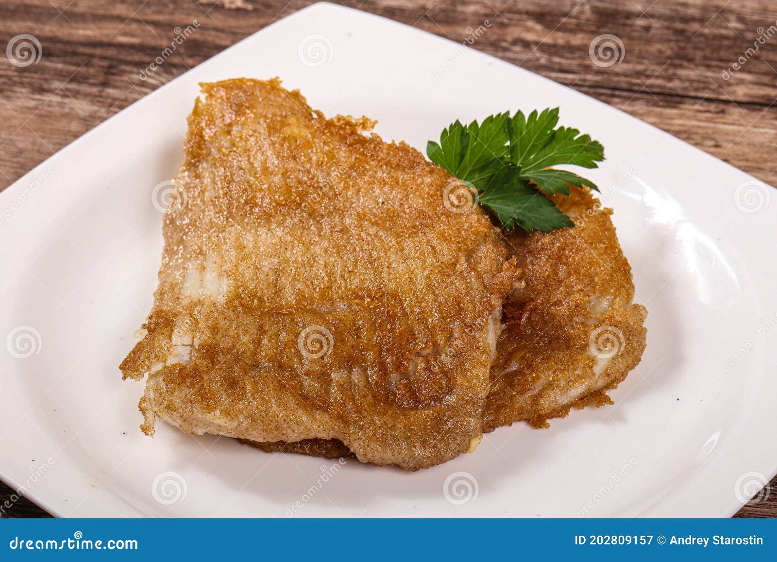 Roasted Delicous Seafood - Stingray Wings Stock Image - Image of ...