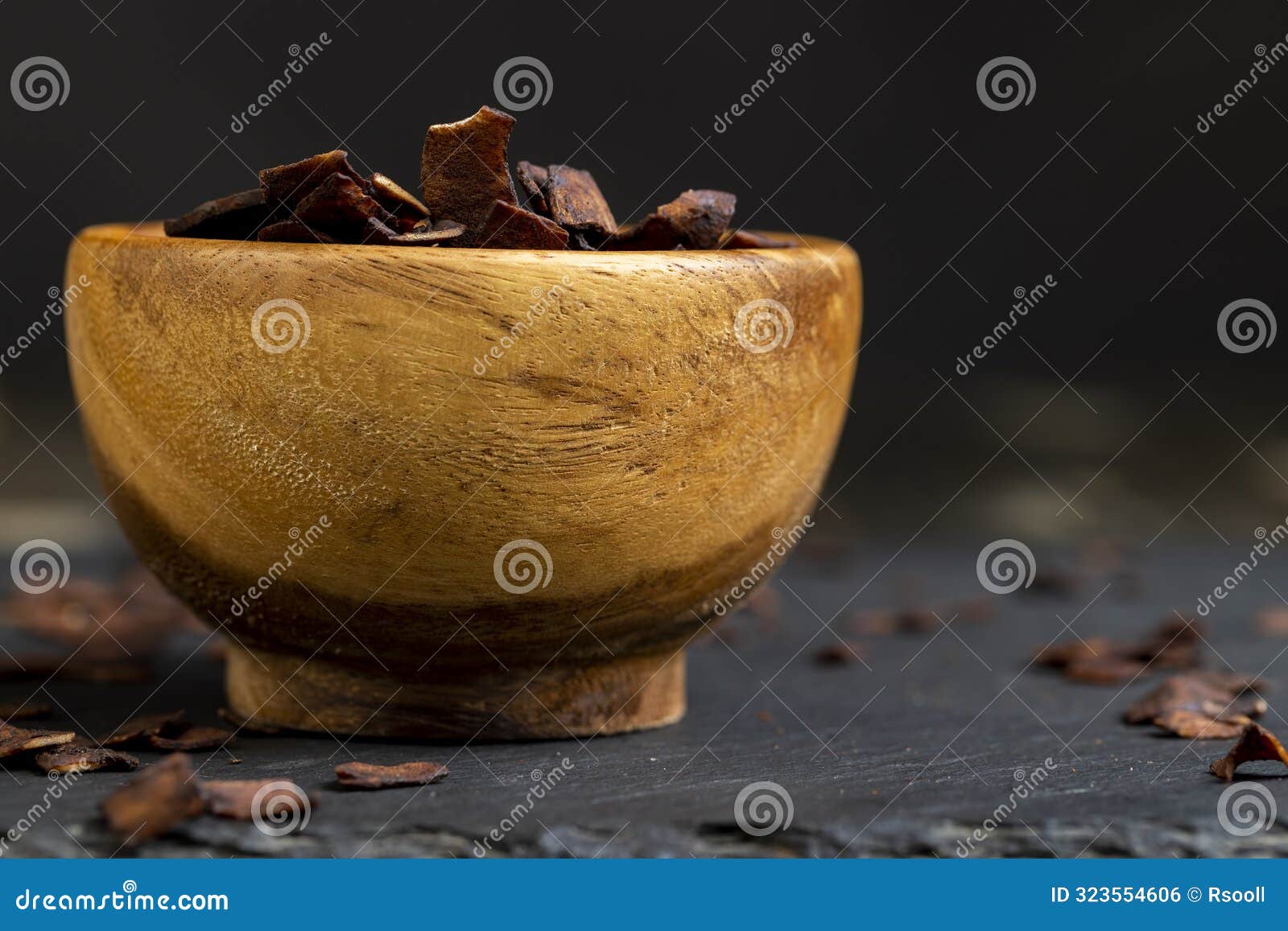 Roasted and Dried in Chocolate and Cocoa Coconut Pulp Stock Photo ...