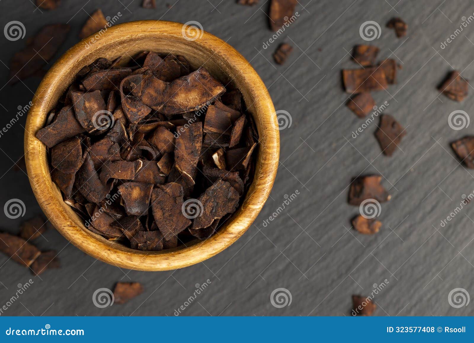 Roasted and Dried in Chocolate and Cocoa Coconut Pulp Stock Photo ...