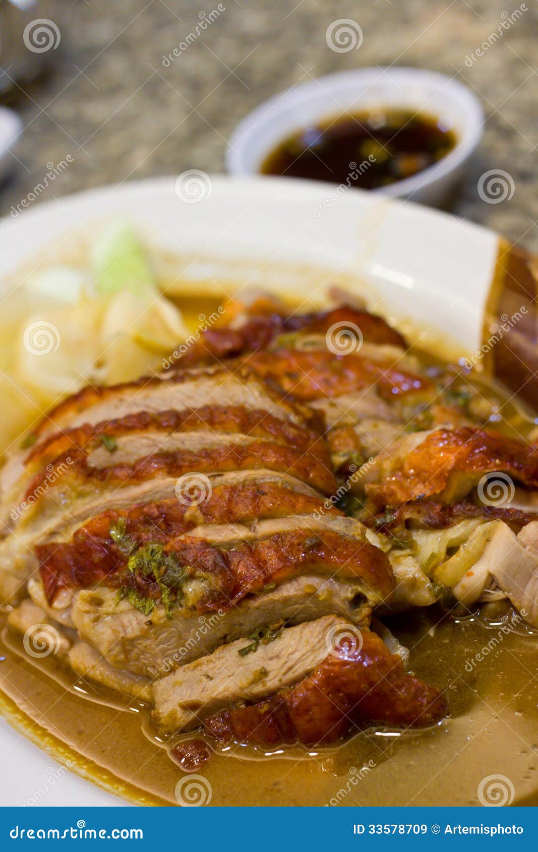 Roasted Duck stock image. Image of meal, grilled, luxury - 33578709