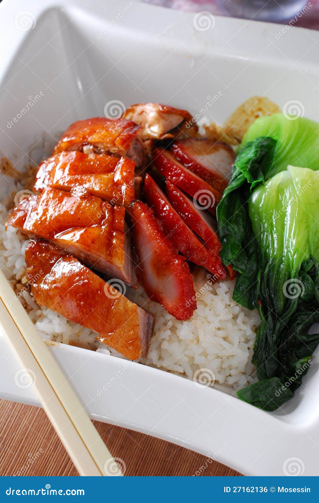 Roasted duck sausage rice stock photo. Image of traditional - 27162136