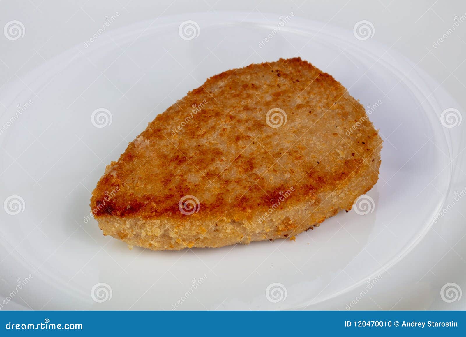Roasted fish cutlet stock photo. Image of fried, delicious - 120470010