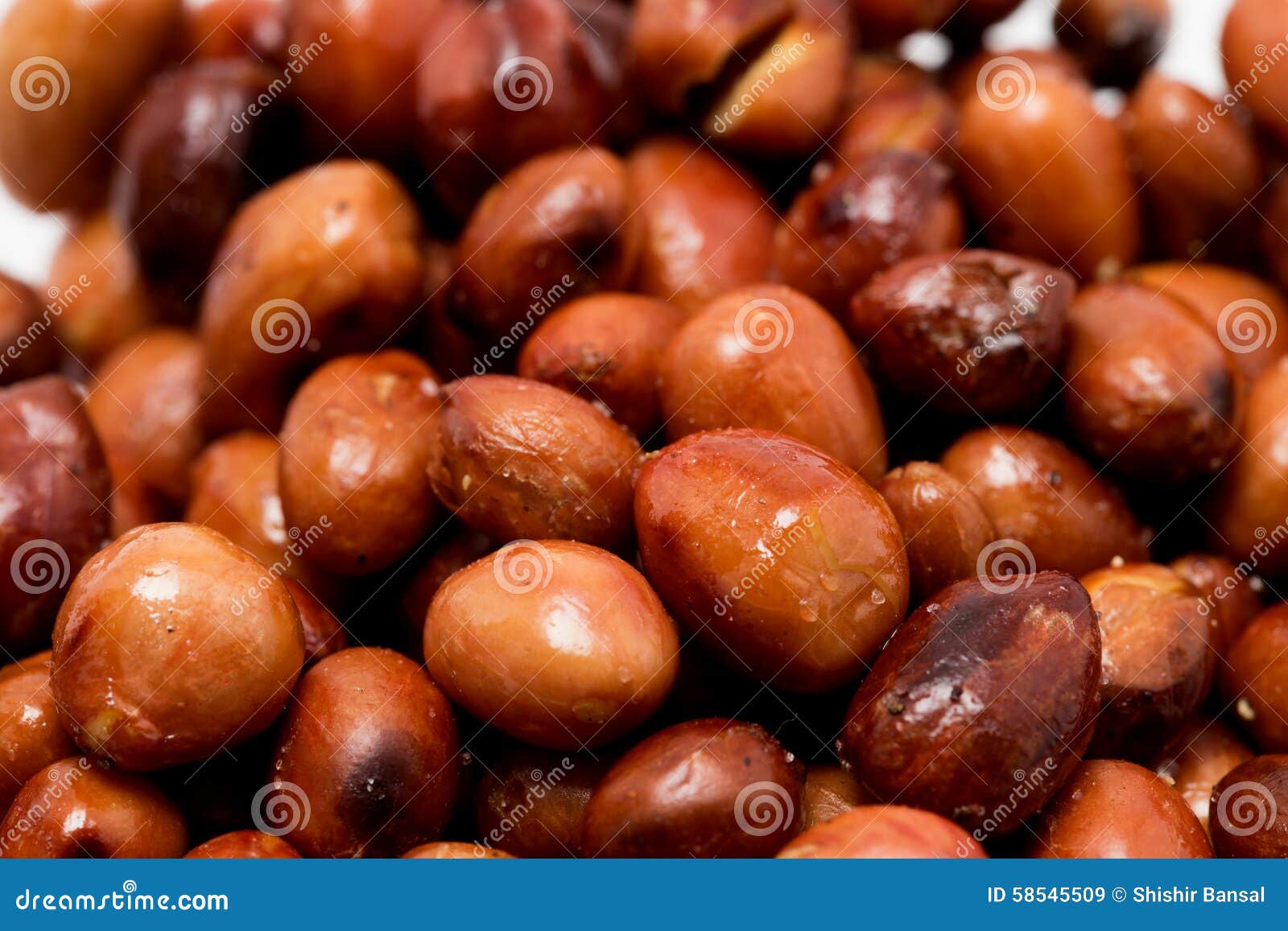 Roasted groundnuts stock image. Image of macro, roasted - 58545509