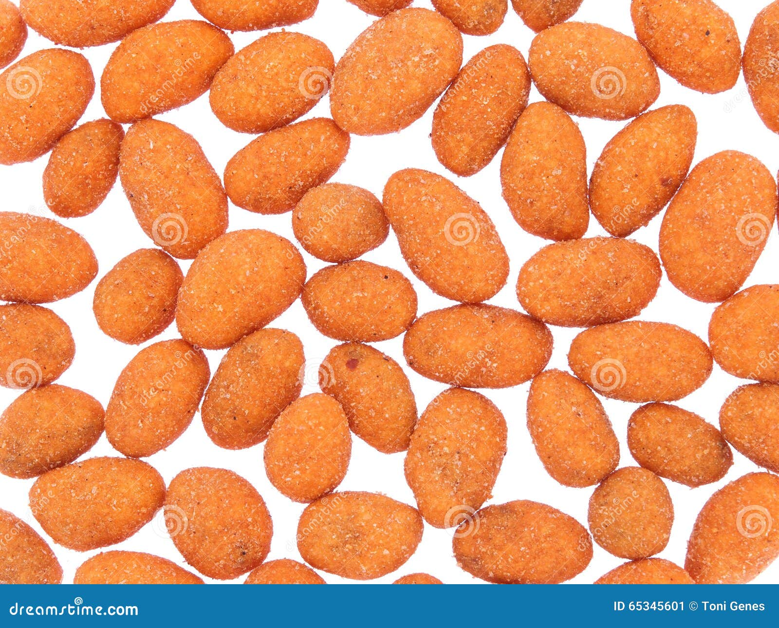 Roasted Hot Chili Coated Peanuts Stock Image - Image of orange, coated ...