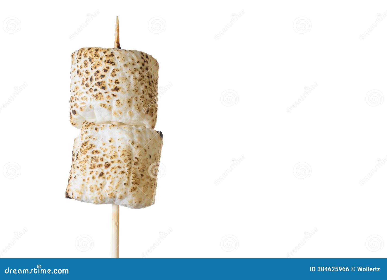 Roasted Marshmallows on a Stick Stock Photo - Image of stick, flavor ...