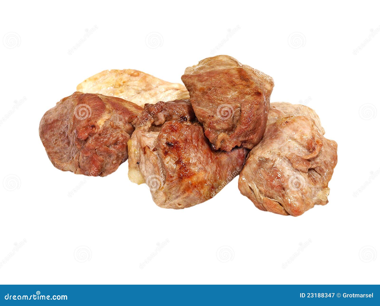 Roasted meat. stock image. Image of meat, close, culinary - 23188347