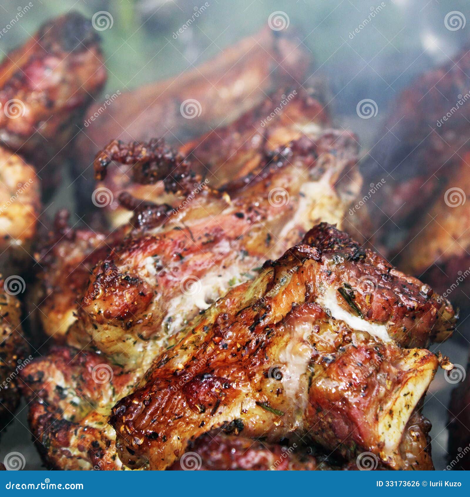 Roasted meat stock photo. Image of grill, cuisine, color - 33173626