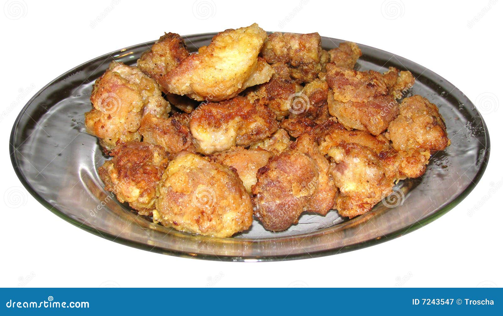 Roasted meat isolated stock image. Image of meat, chest - 7243547