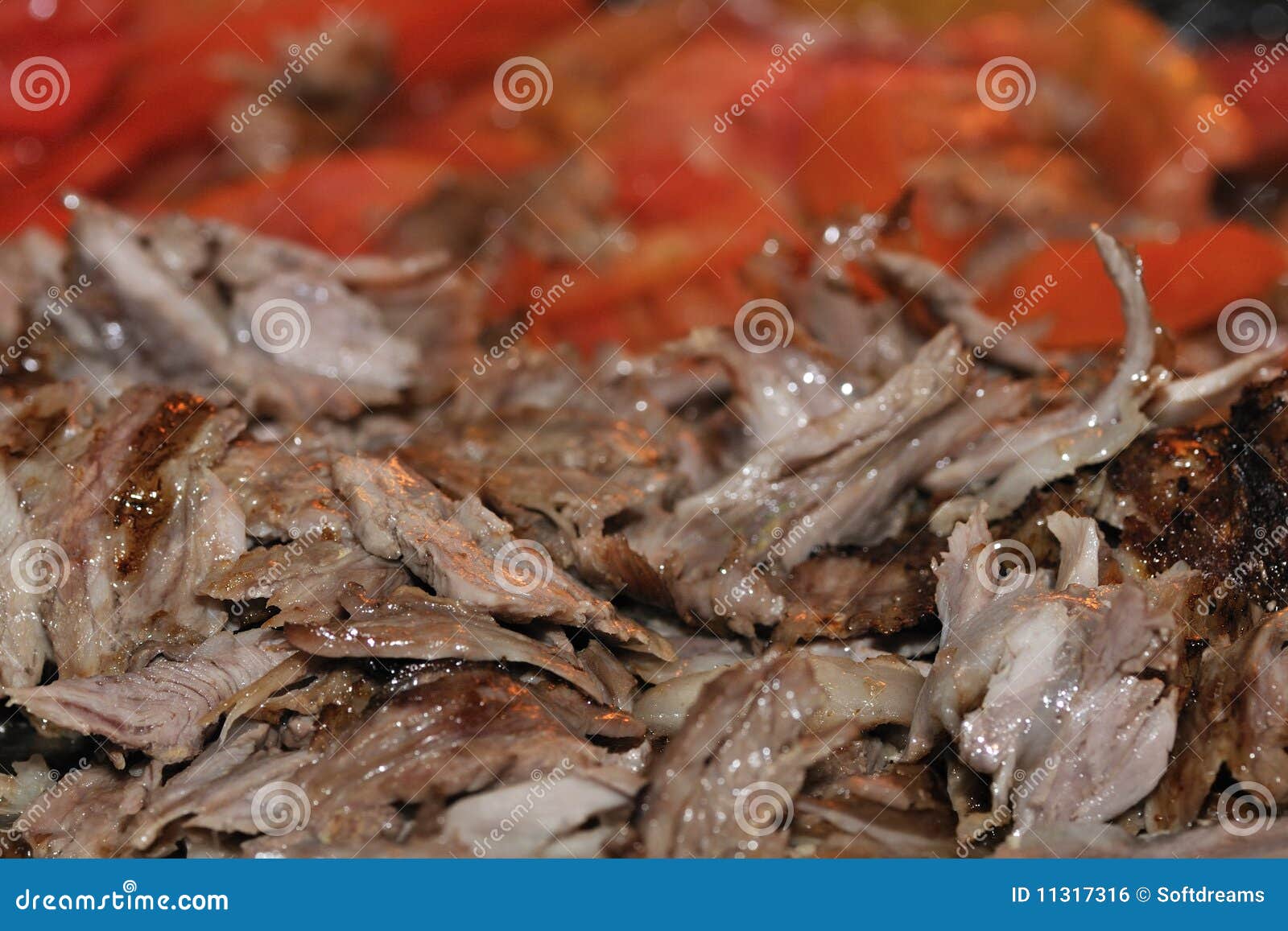 Roasted Meat - Turkish Doner Kebab Stock Photo - Image of cooking ...