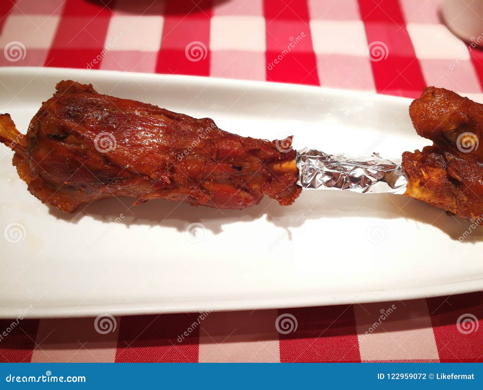 Roasted mutton stock photo. Image of sheep, restaurant - 122959072