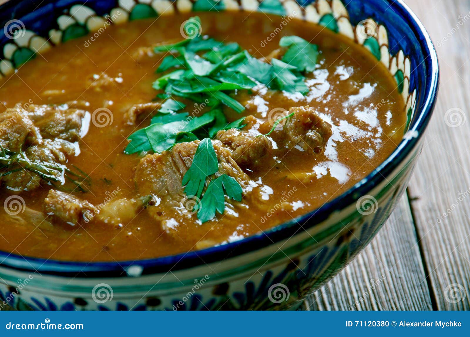Roasted Mutton Curry stock photo. Image of cumin, spices - 71120380