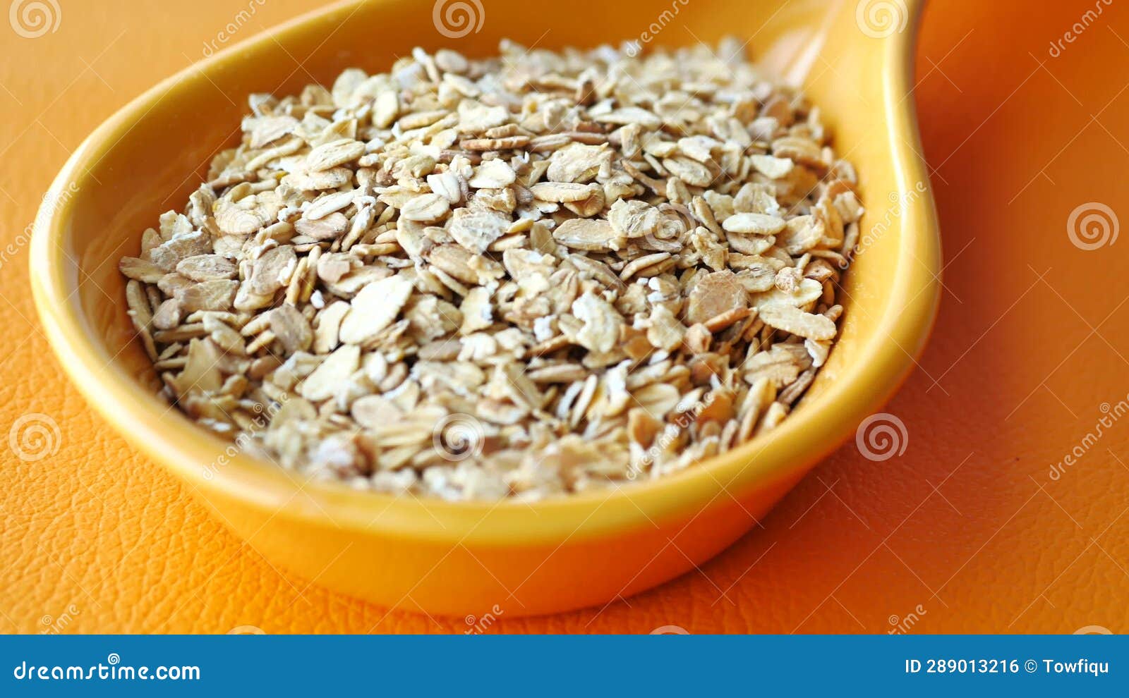 Roasted Oats Flakes Spilling on Table Stock Footage - Video of health ...