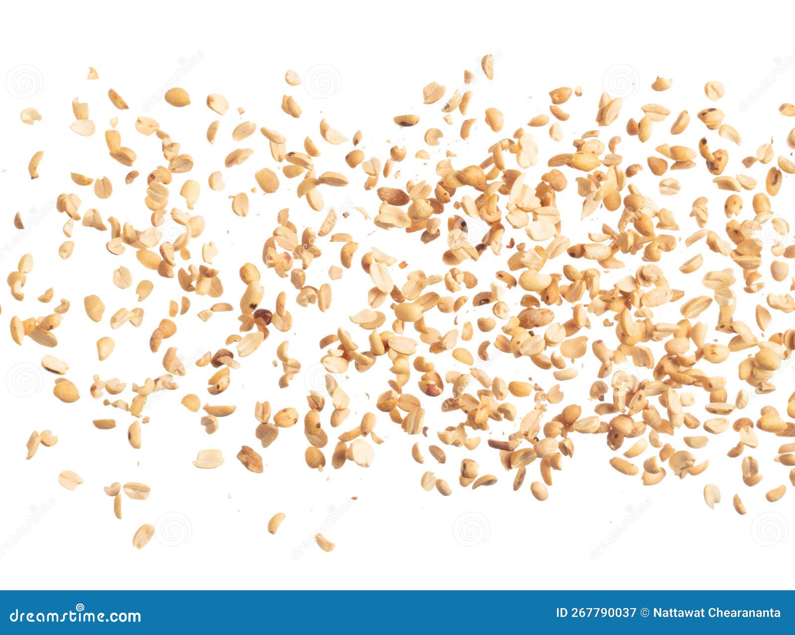 Roasted Peanut Bean Fall Down in Group, Roasted Peanut Bean Float ...