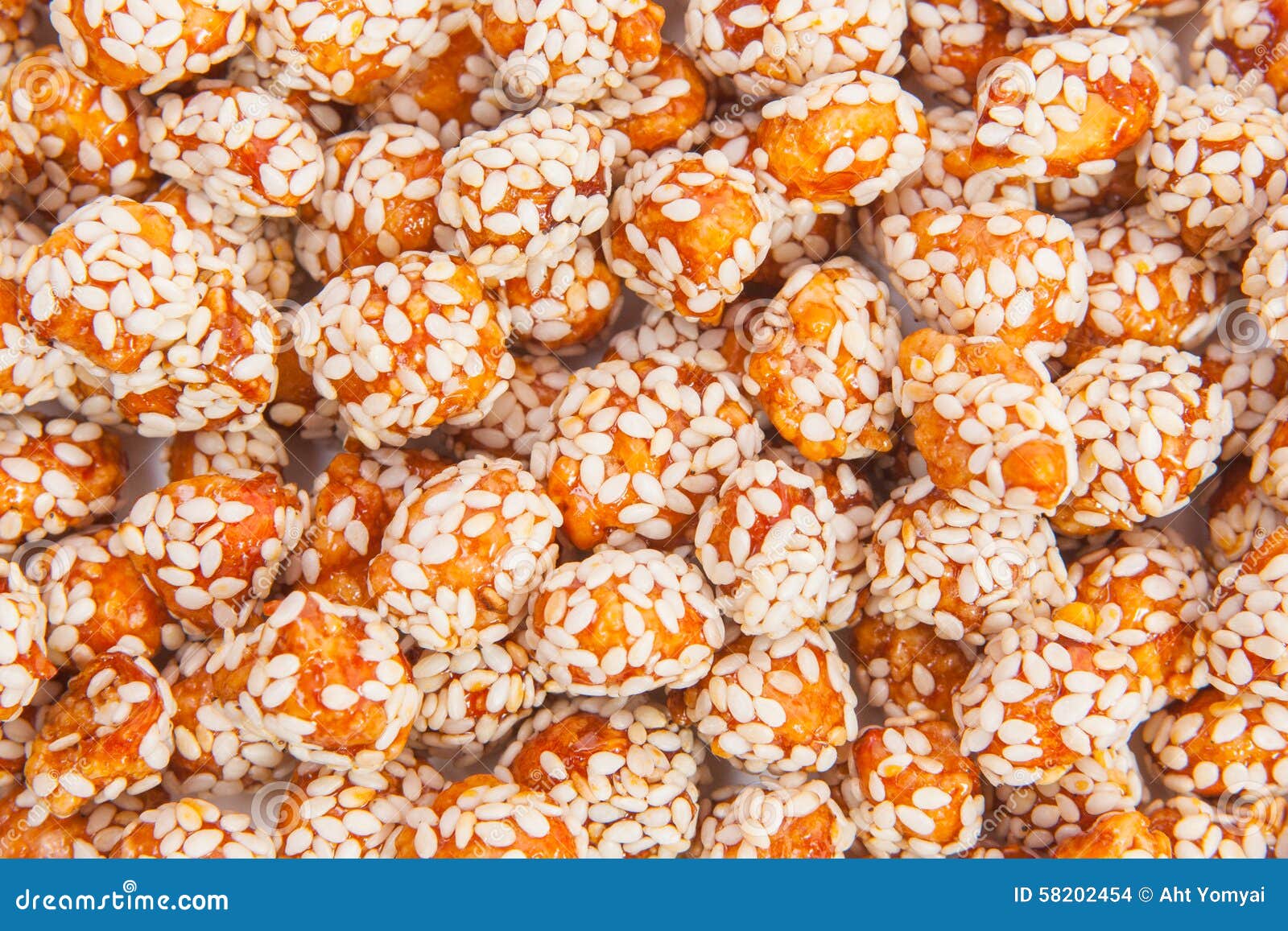 Roasted peanuts coated stock photo. Image of bean, crunchy - 58202454