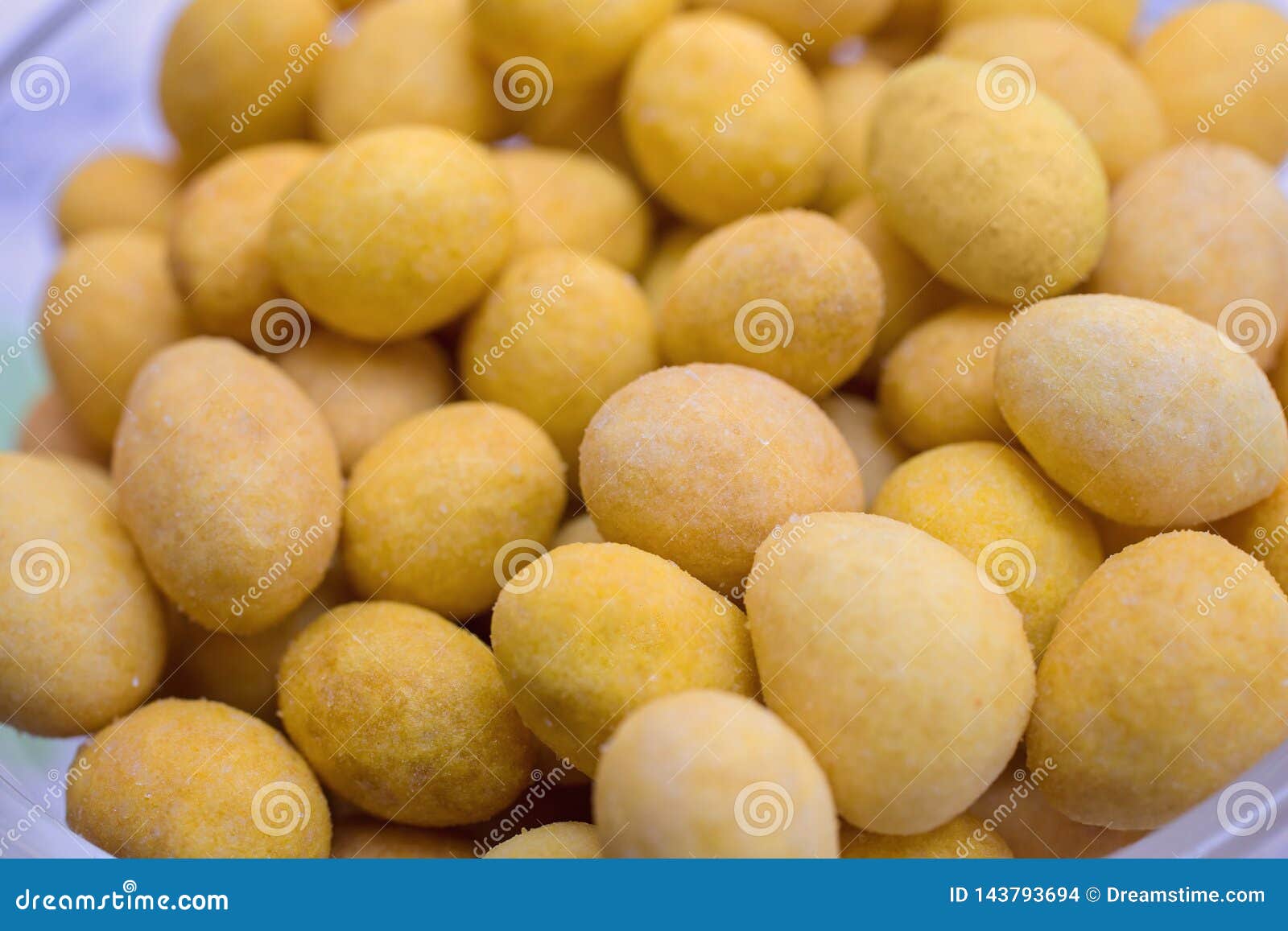 The Texture of the Cheese Balls. Stock Photo - Image of snack, peanuts ...