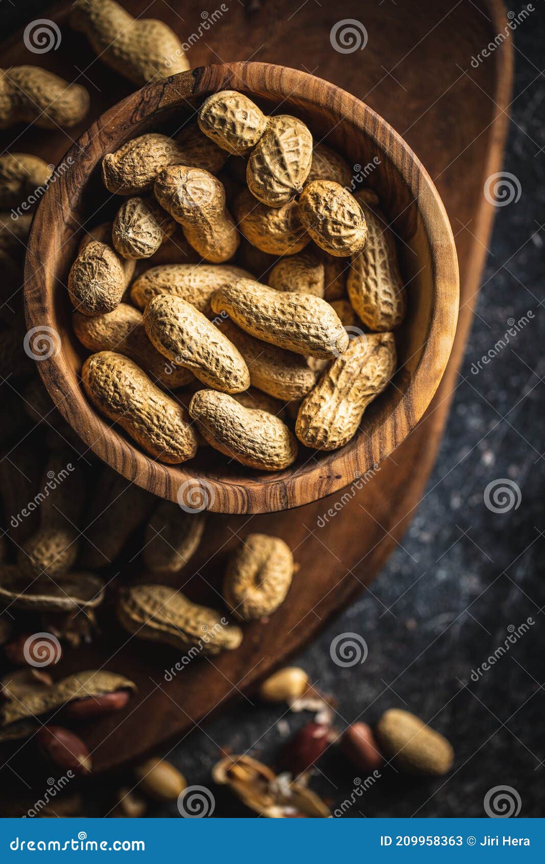 Roasted Peanuts. Tasty Groundnuts in Bowl Stock Image - Image of health ...