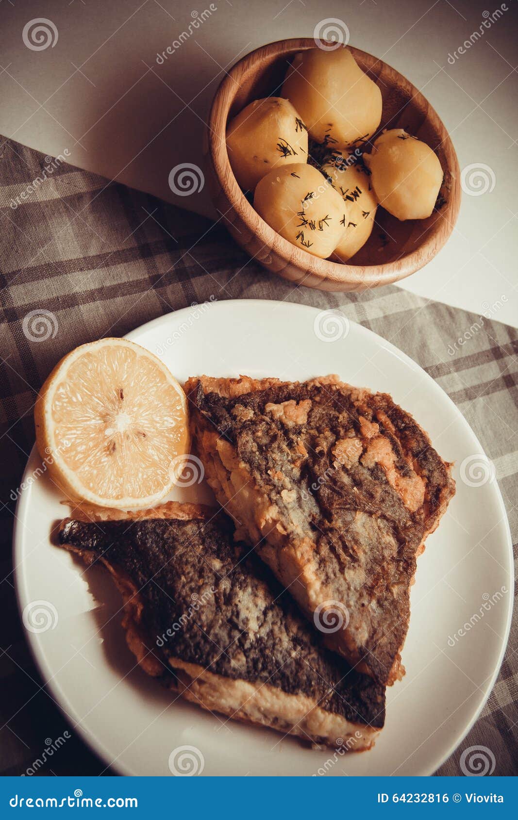 Roasted plaice stock photo. Image of english, fries, cholesterol - 64232816