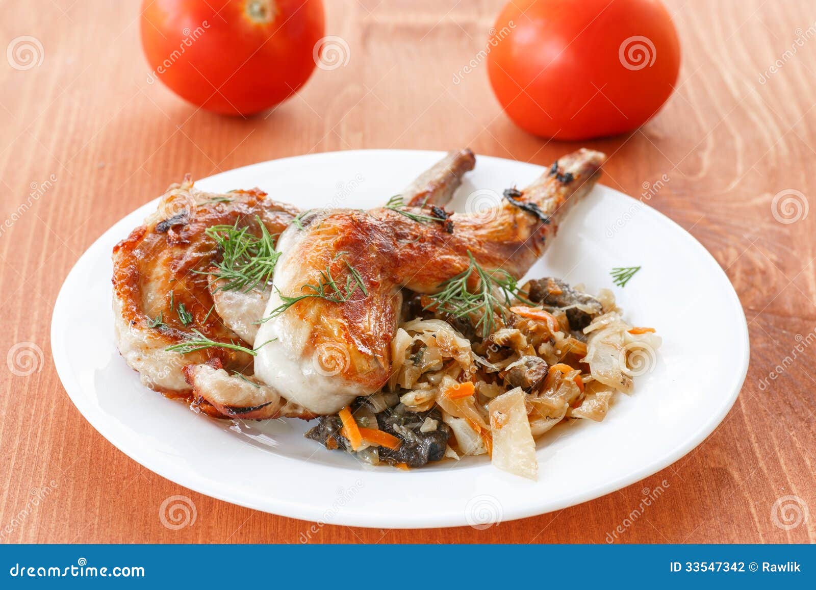 Roasted rabbit stock photo. Image of cooking, baked, gourmet - 33547342