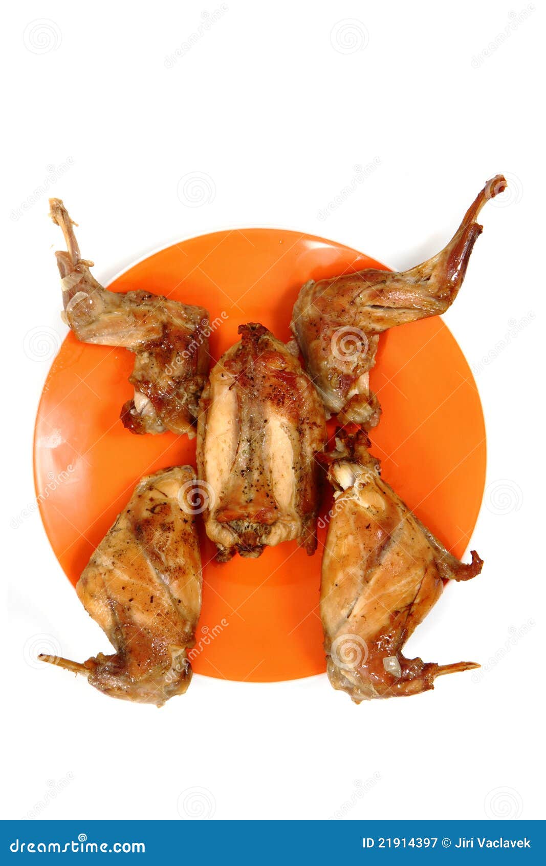 Roasted rabbit meat stock image. Image of fresh, meal - 21914397