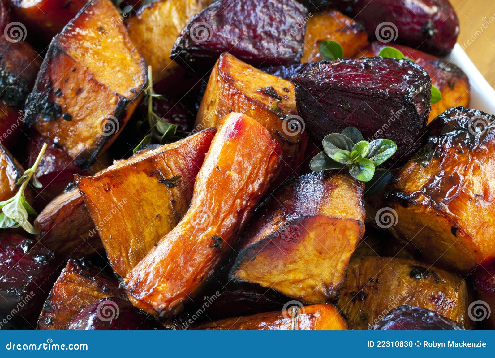 Roasted Root Vegetables stock photo. Image of sweet, roast - 22310830
