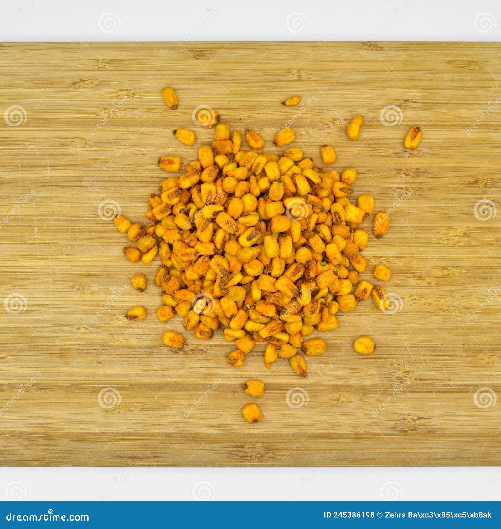 Roasted Salted Corn with Sauce Stock Photo - Image of baked, grain ...
