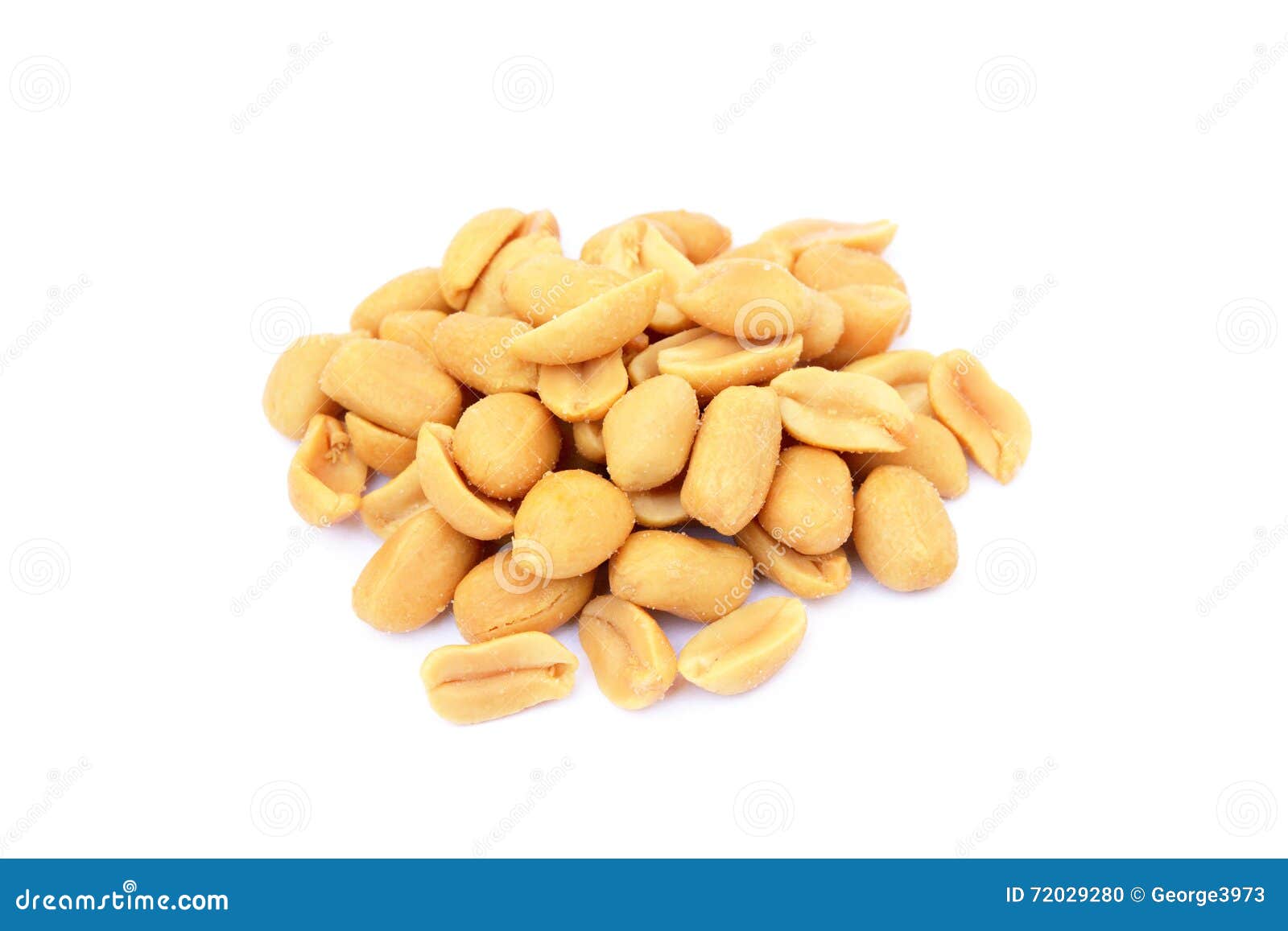 Roasted salted peanuts stock photo. Image of groundnuts - 72029280
