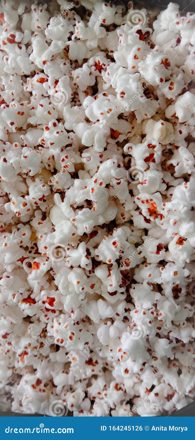 Roasted Salty Fluffy Healthy Millet Pop Corn Stock Photo - Image of ...