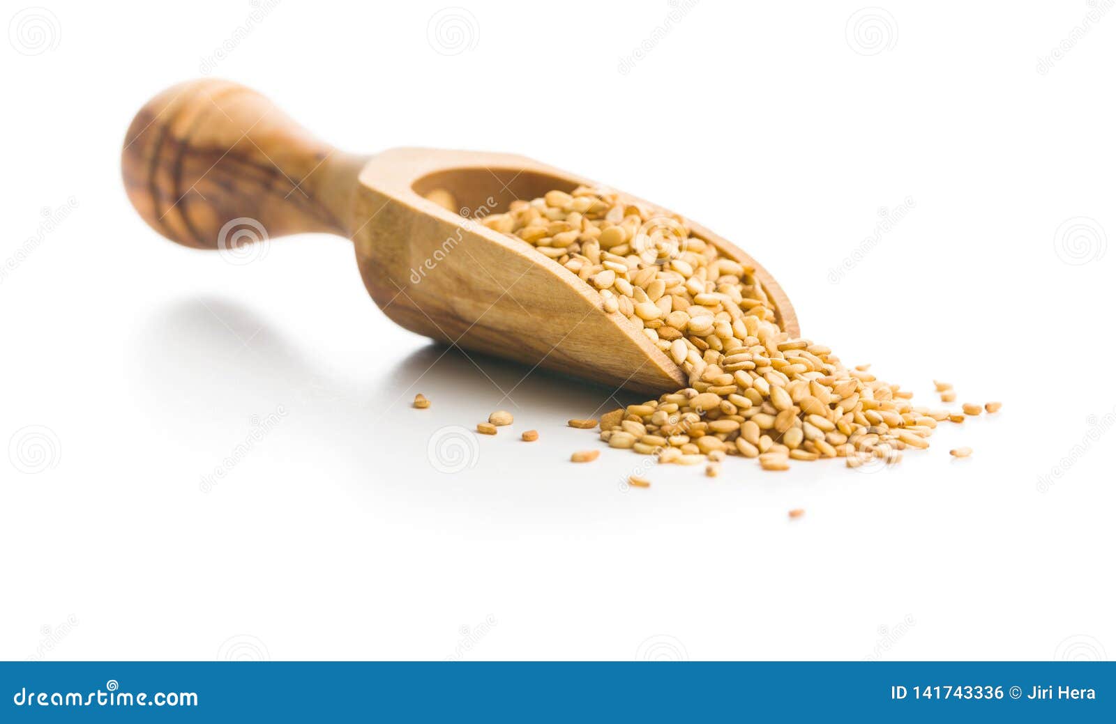 Roasted sesame seeds stock photo. Image of grain, garnish - 141743336