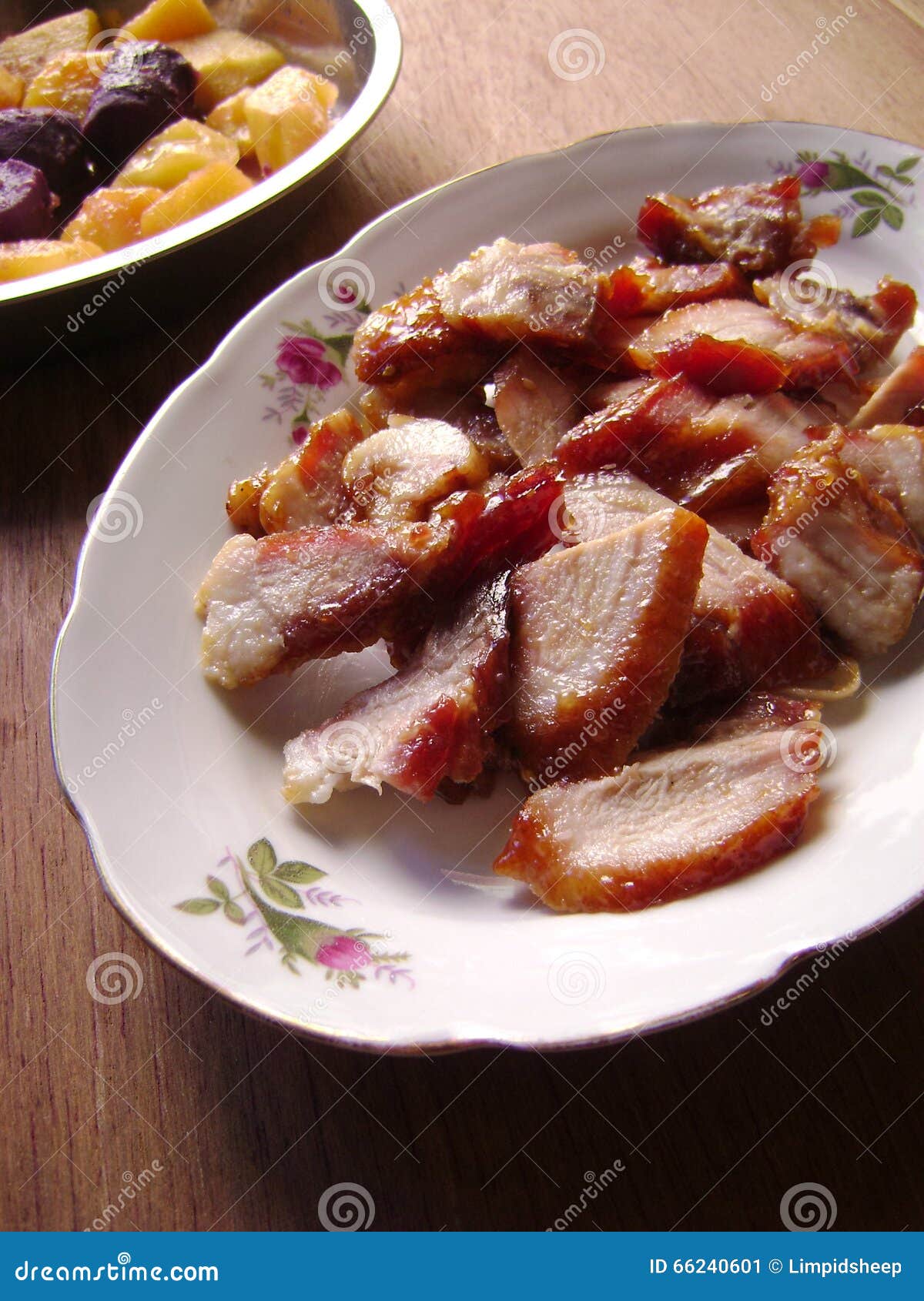 Roasted Tenderloin Pork Fillet Stock Image - Image of dish, dinner ...