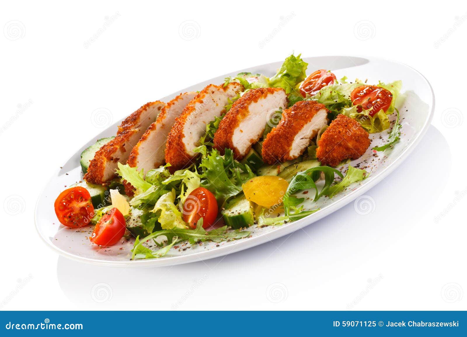 Roasted turkey fillet stock image. Image of pork, dish - 59071125